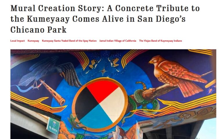 Kumeyaay Creation Story Mural – Friends of Rose Creek